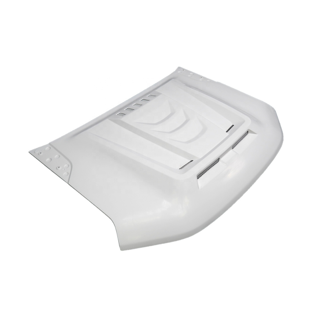 Bonnet Hood Sport Design Black / White Jetour T2 – Road Kit