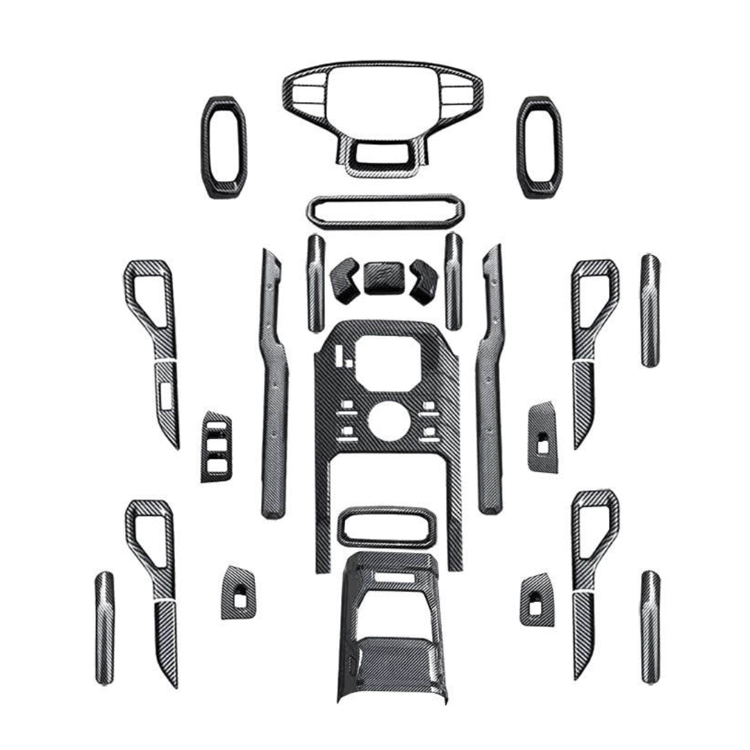 Carbon Interior Kit Jetour T2 – Road Kit